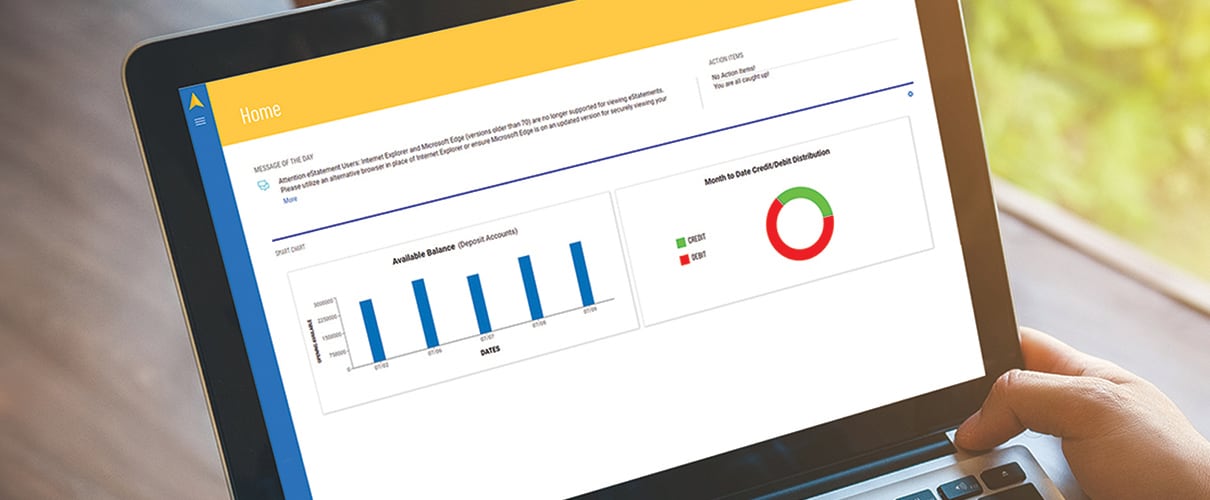 f1RSTNAVIGATOR™ Account Dashboard | First Financial Bank