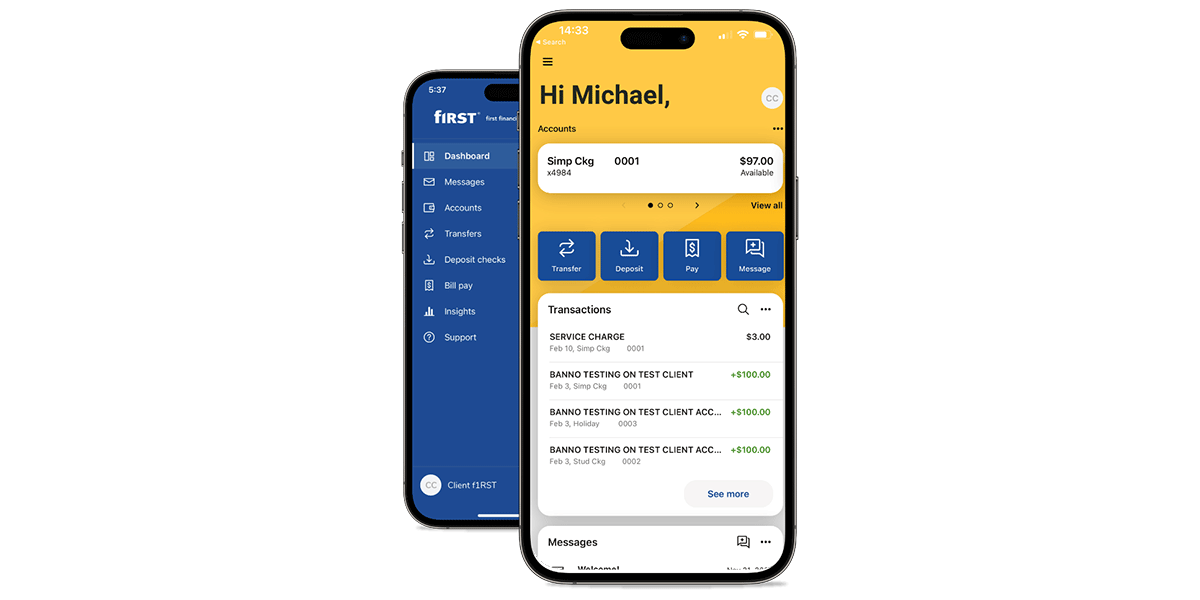 Online Bill Pay | First Financial Bank