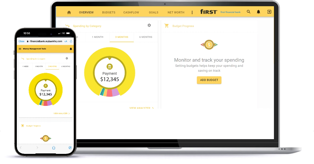Money Management Tool | First Financial Bank
